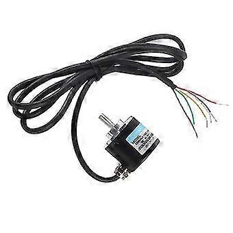ABZ 3-Phase DC5-24V Solid Shaft Photoelectric Encoder for Office ...