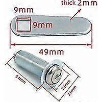 Extra Long Cam Lock With Access Code 8025, 2" Weatherproof Rv Lock ...