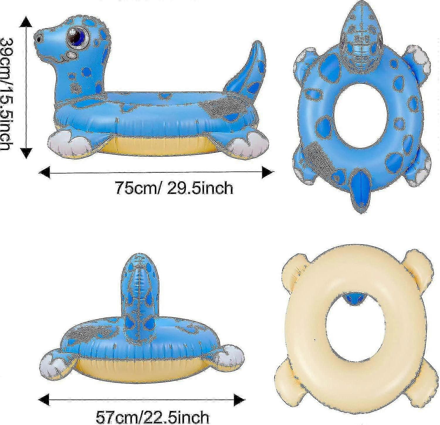 Dinosaur Swimming Pool Rings For Kids Pool Floats With A Zizi Sound ...