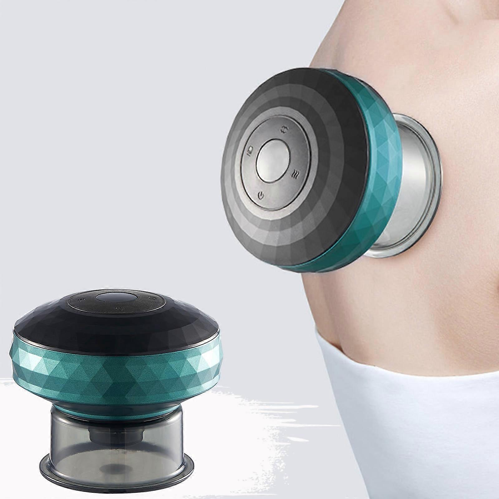 Cupping With Red Vibration Rechargeable Cupping Device | Fruugo UK