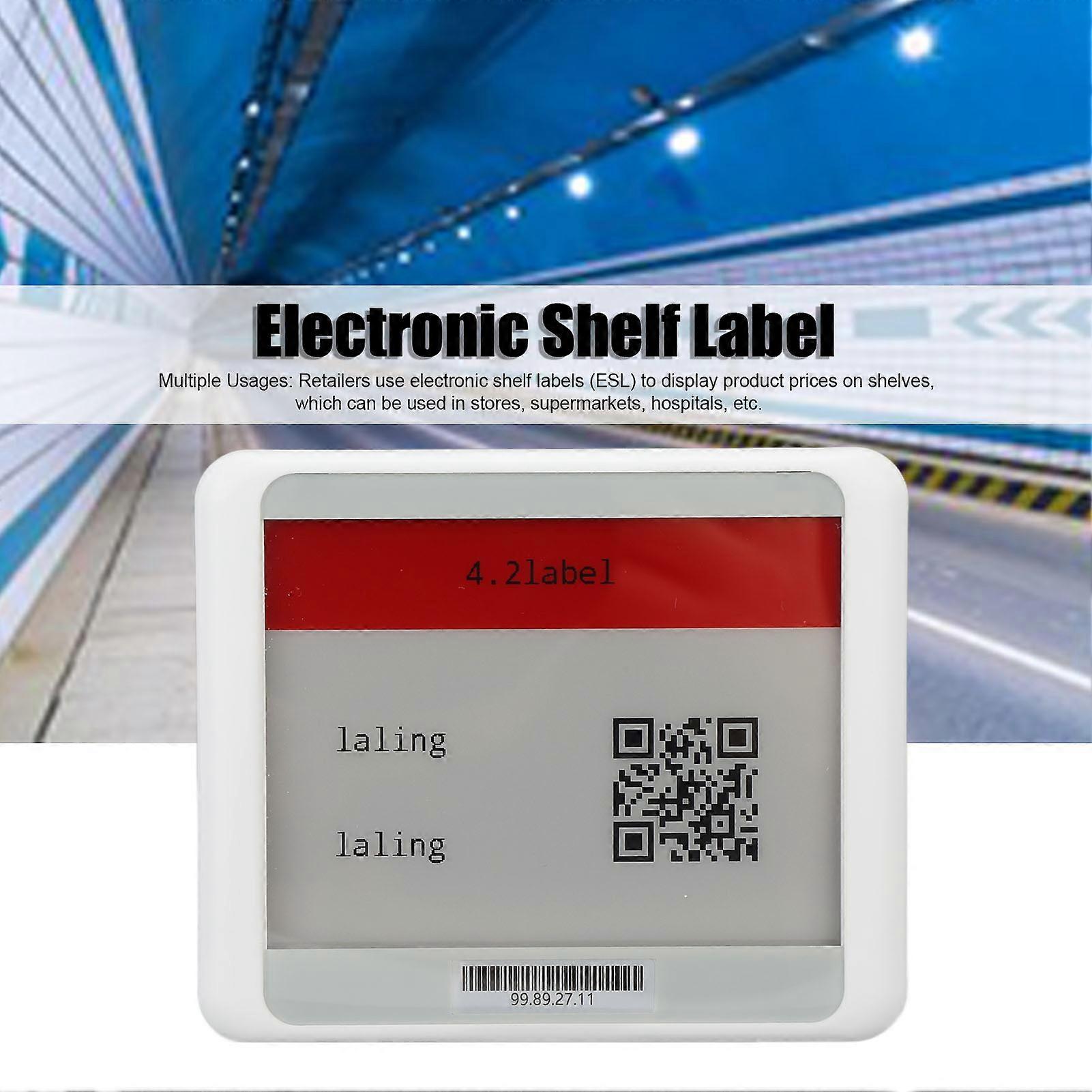 4.2in TFT Screen Electronic Shelf Label Bluetooth Connection Price Tag ...