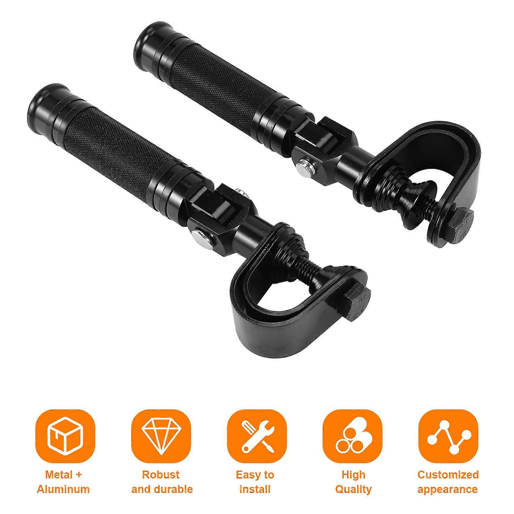 1Pair Motorcycle Highway Engine Guard Crash Bar Foot Pegs for ...