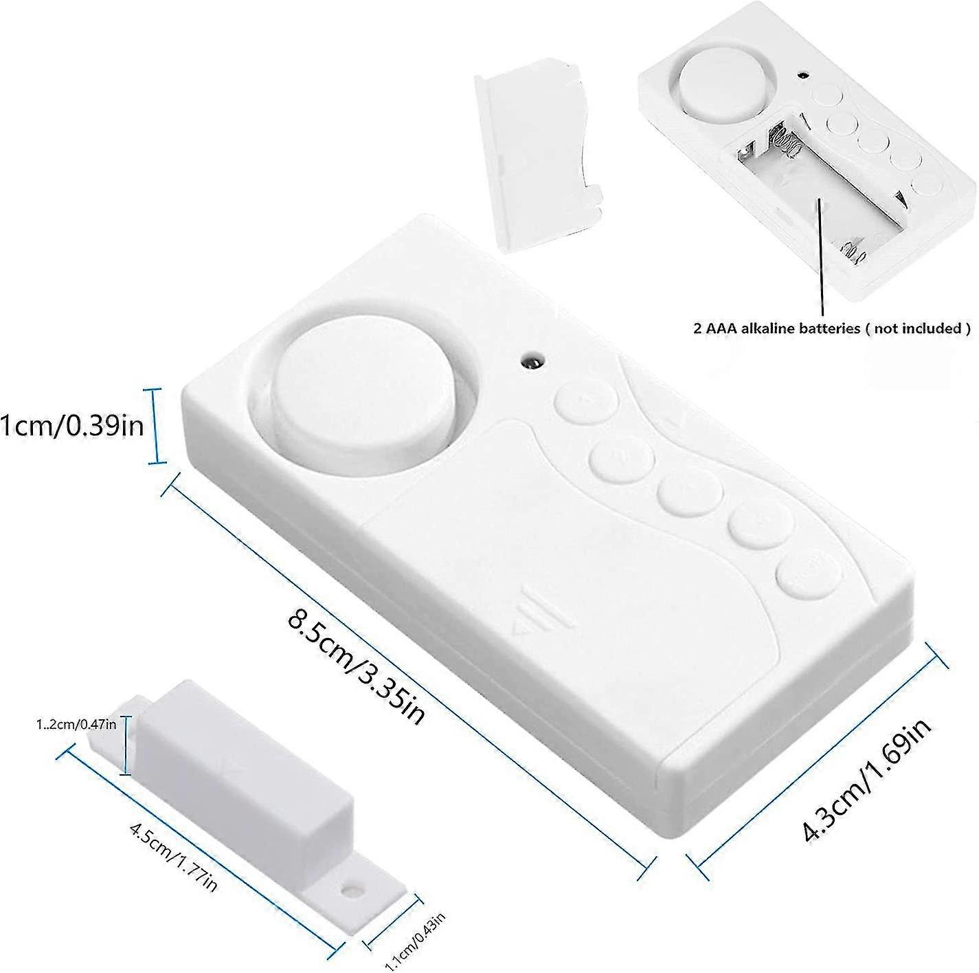 Freezer Door Alarm, Safety Window Alarm, 3/15/30/60 Seconds Adjustable ...