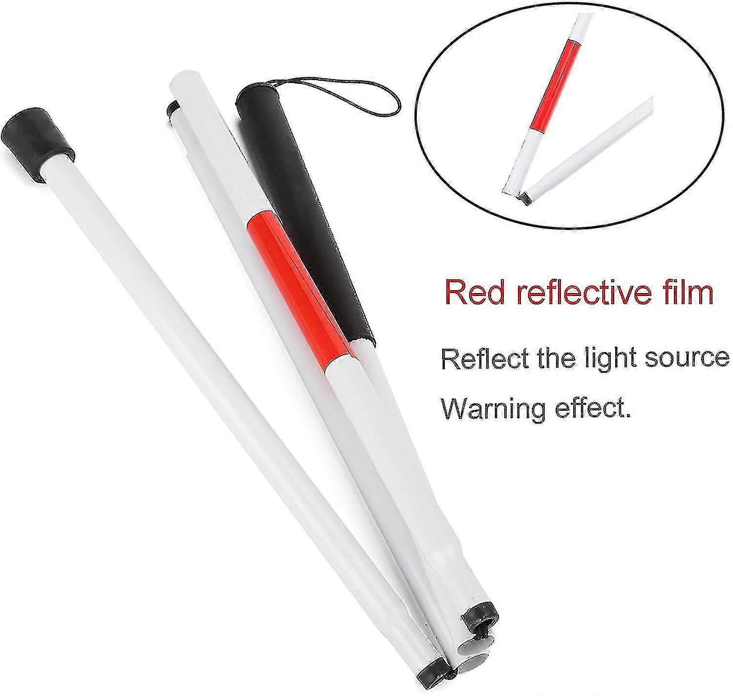 Blind Cane, White Cane, Walking Cane For The Blind, Foldable Blind Cane ...