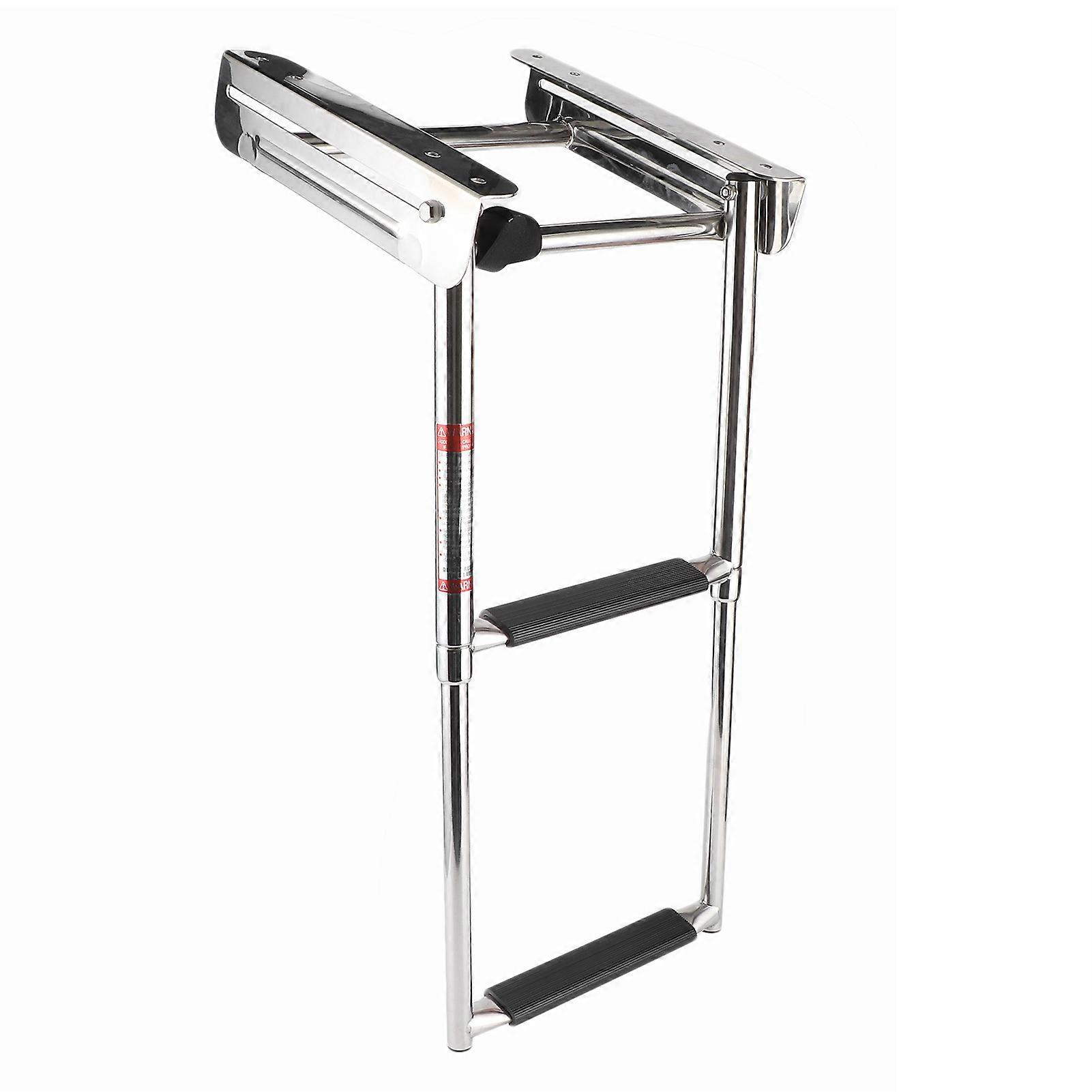 Boat Swim Platform Stainless Steel Telescoping Marine Deck Ladder ...