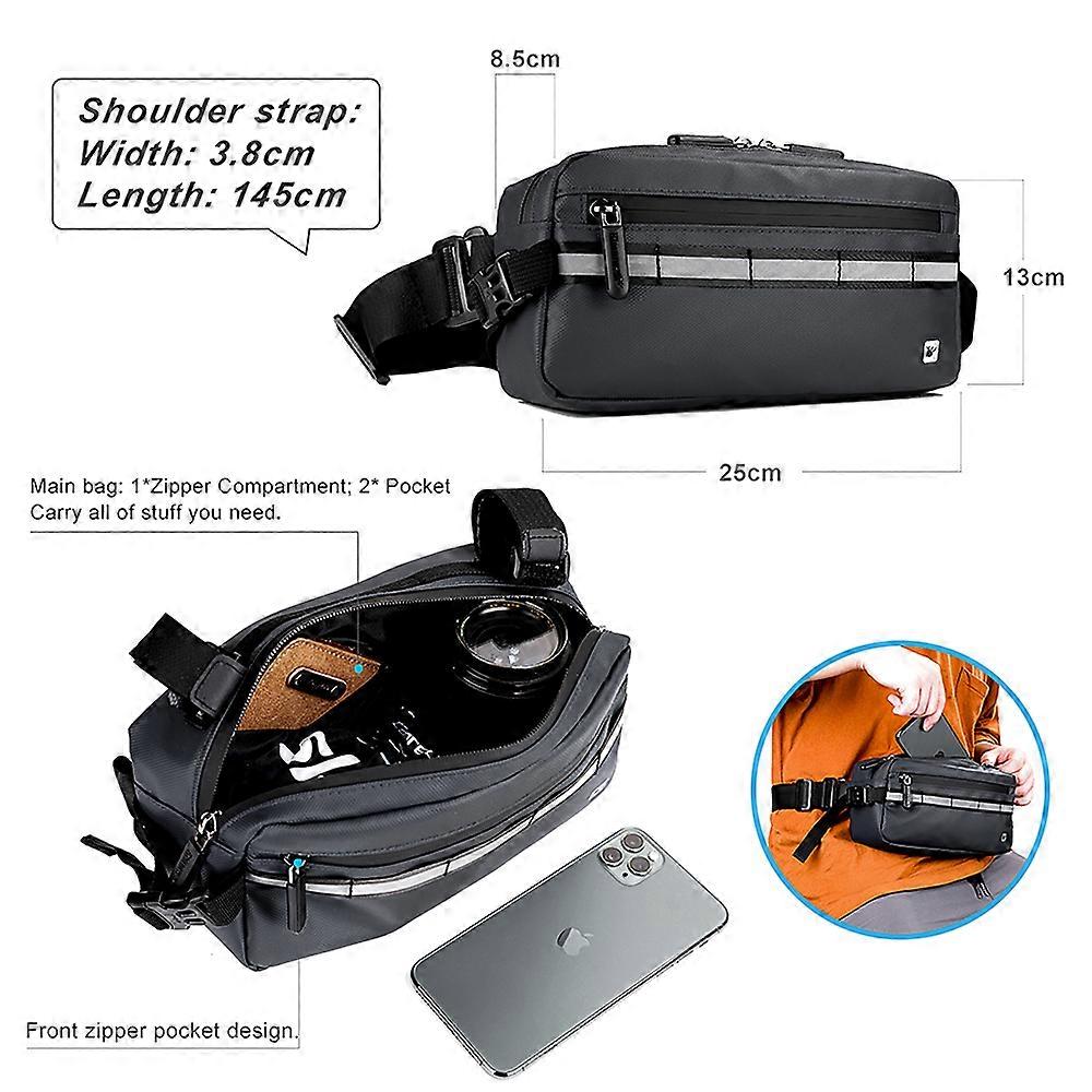 Rhinowalk 3L Motorcycle Bag Moto Side Bag Tail Bag Bumper ...