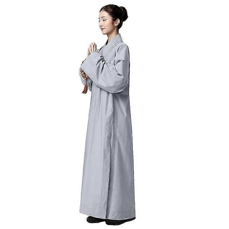 Buddhist Monk Robes Female Uniform Zen Clothing Shaolin Monk Clothes ...