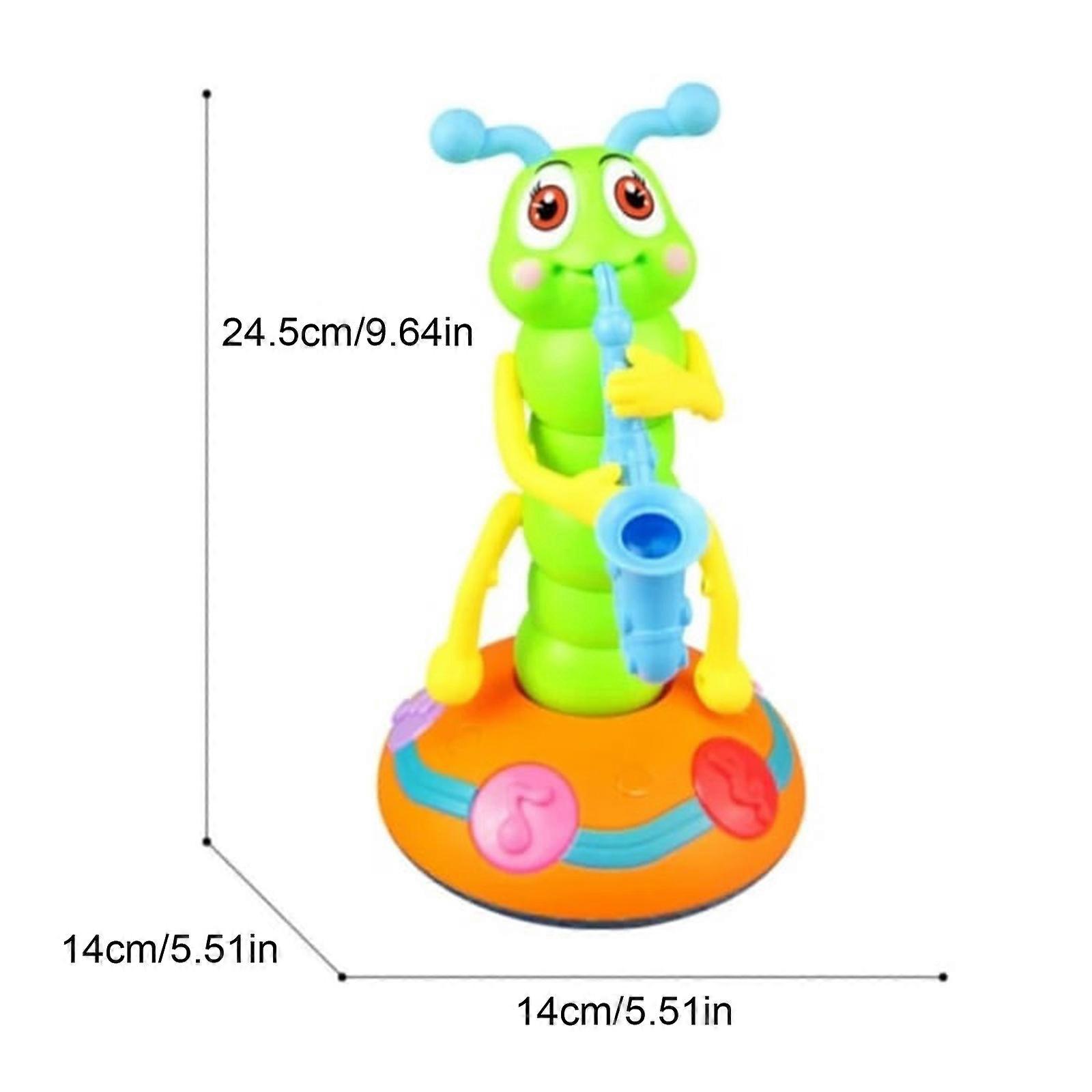 Dancing Saxophone Caterpillar Children's Electric Caterpillar Saxophone ...