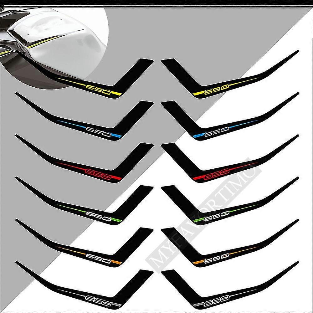 Otwoo For Kawasaki Z650 Z 650 Protector Tank Pad Stickers Decal Kit ...