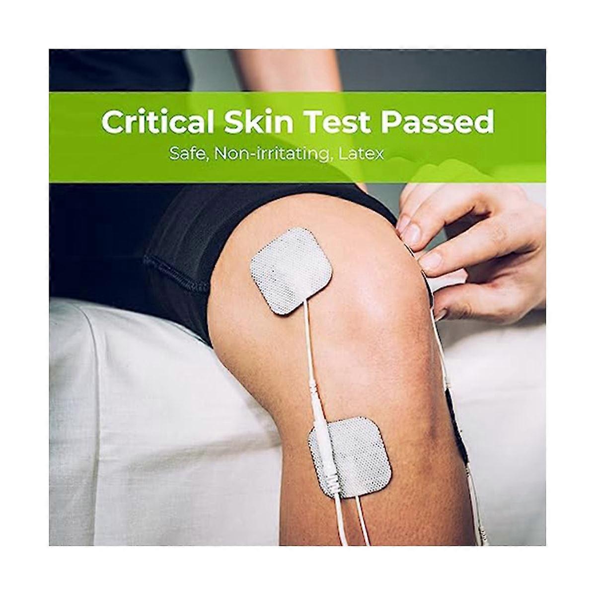 36 Packs 2 Sizes Electrodes for TENS Unit, Reusable and Latex Free ...