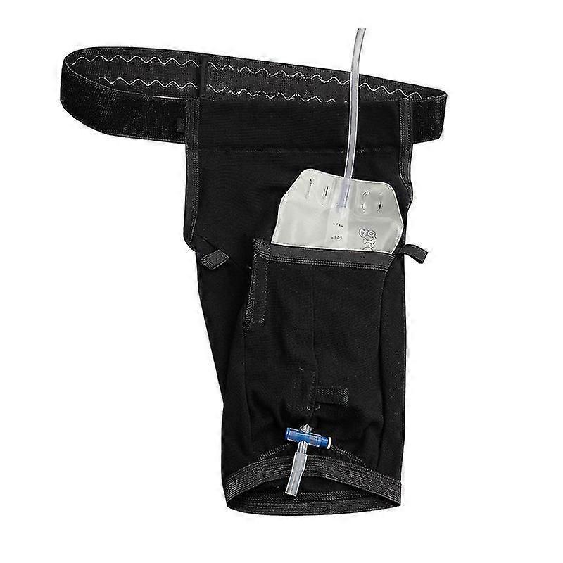 Catheter Leg Bag Holder, Urine Leg Bag Holder Cover with Waist Belt ...