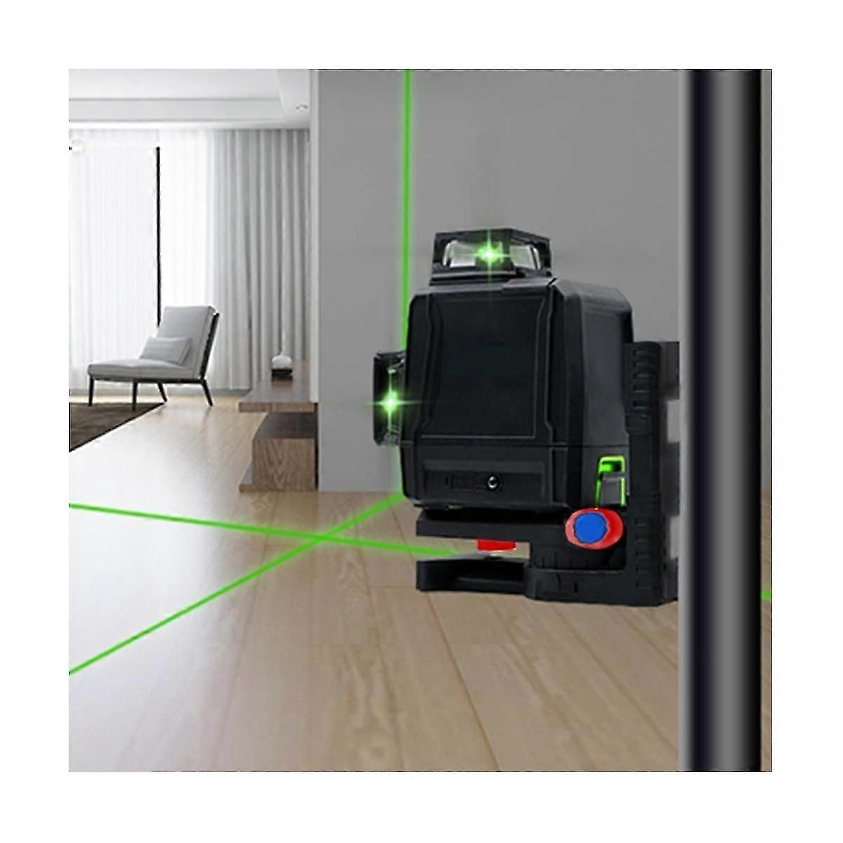 2026 New Liftable Wall Mount Laser Level with Magnetic L Shape Bracket ...