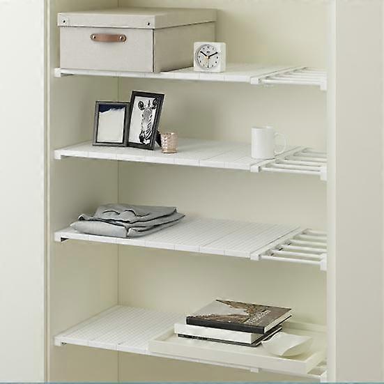 Wardrobe Layered Rack Multifunctional Storage Holder Length Adjustable ...