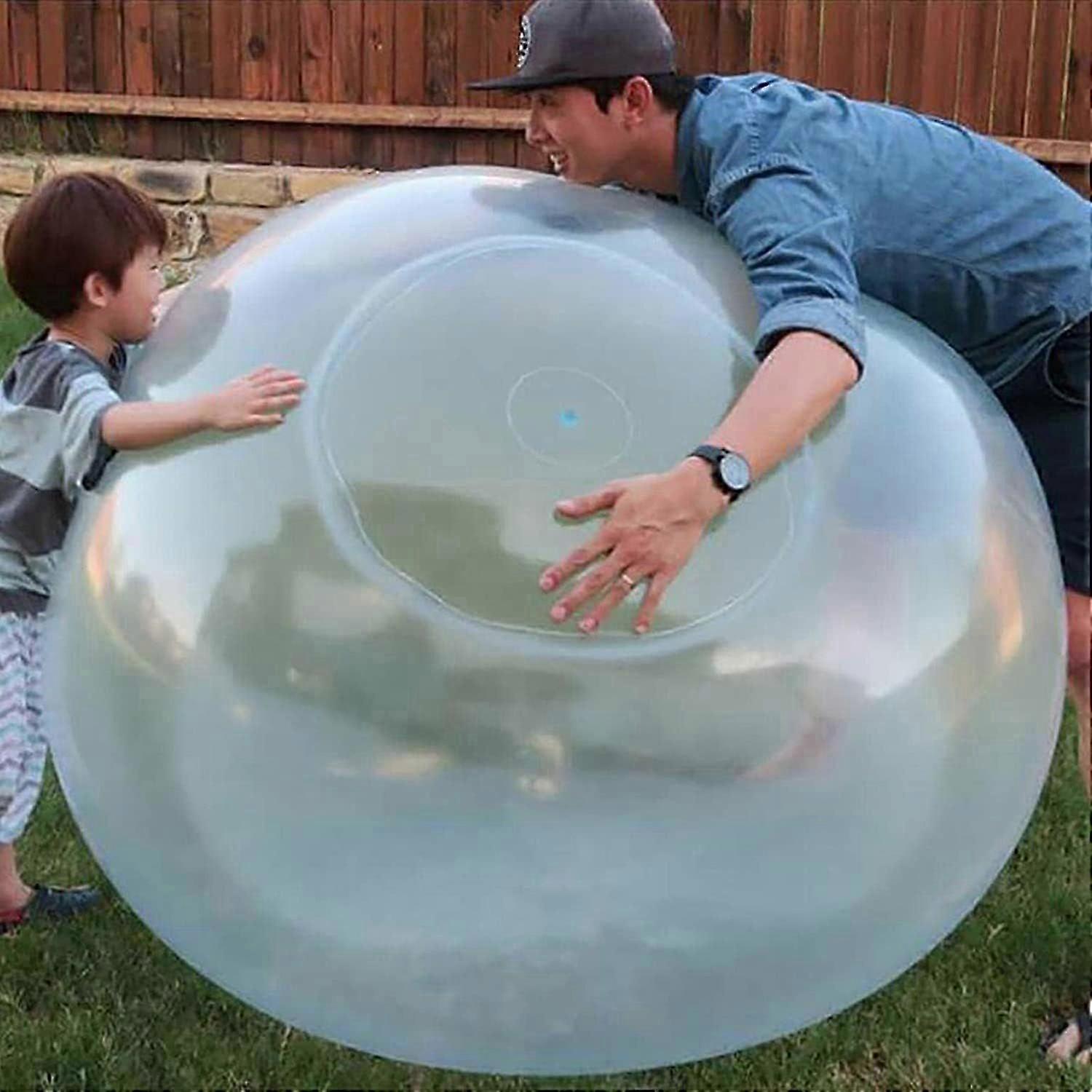 Water Bubble Ball, Inflatable Water Bubble Ball Balloon Beach Ball ...