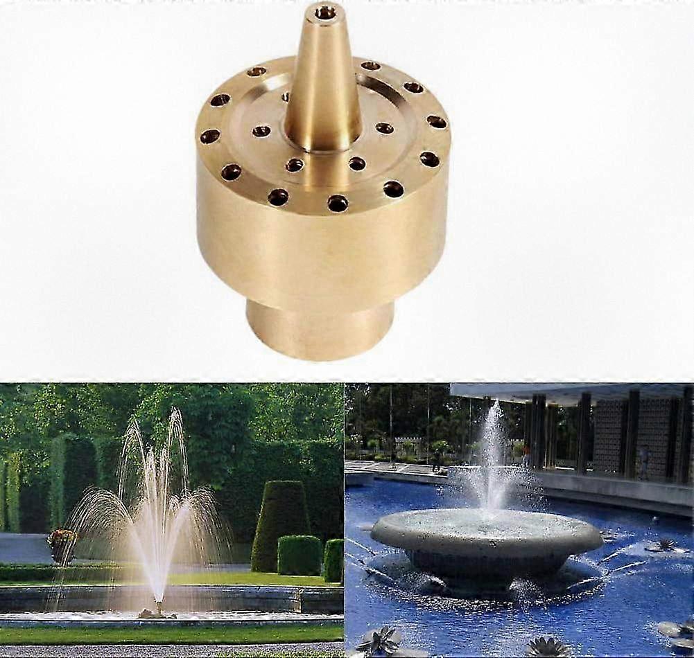 1/2 Inch Brass Garden Fountain Nozzle for Pond Water Feature with ...