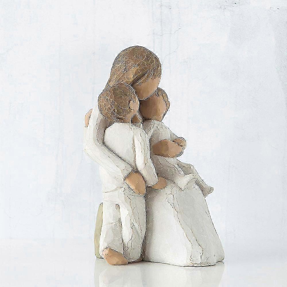 Mother And Baby Sculpted Hand-painted Figure, For A New Mom, Gift To ...