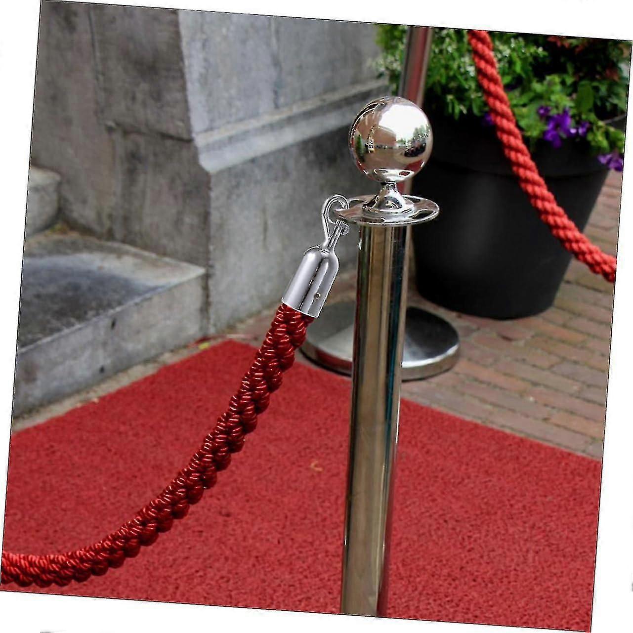 Aluminum Fence Rope End Cap with Hook, 2pcs Lanyard Struts Hooks, Cord ...