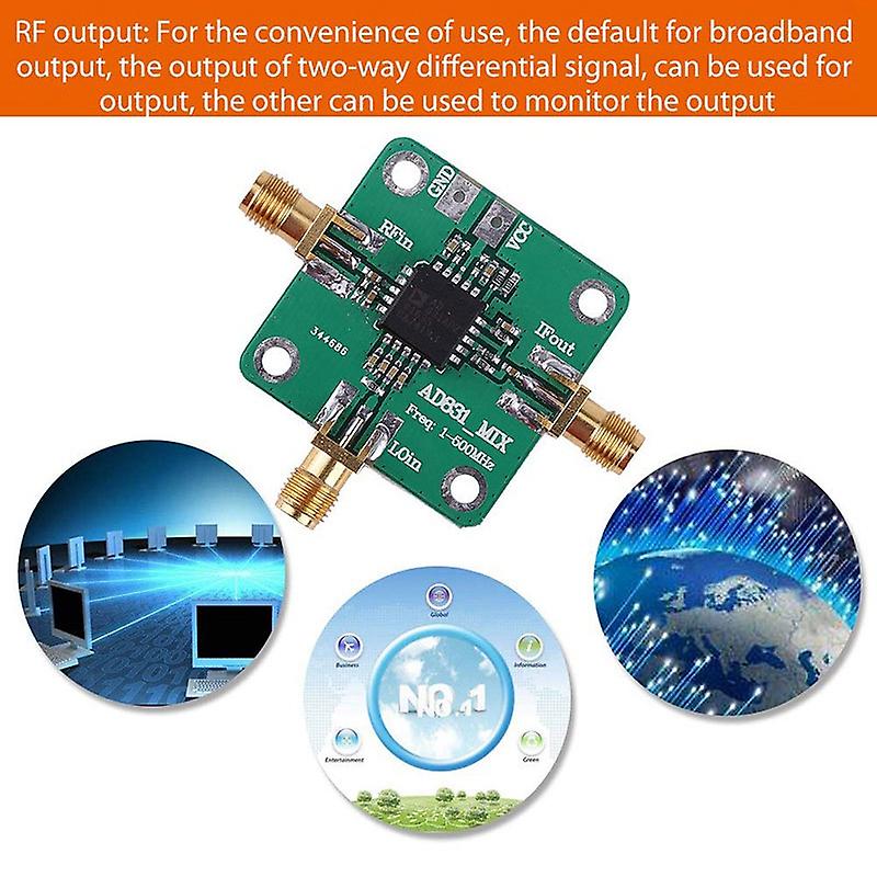 AD831 High Frequency Transducer RF Mixer Module 500MHz Bandwidth RF Frequency Converter | Fruugo UK