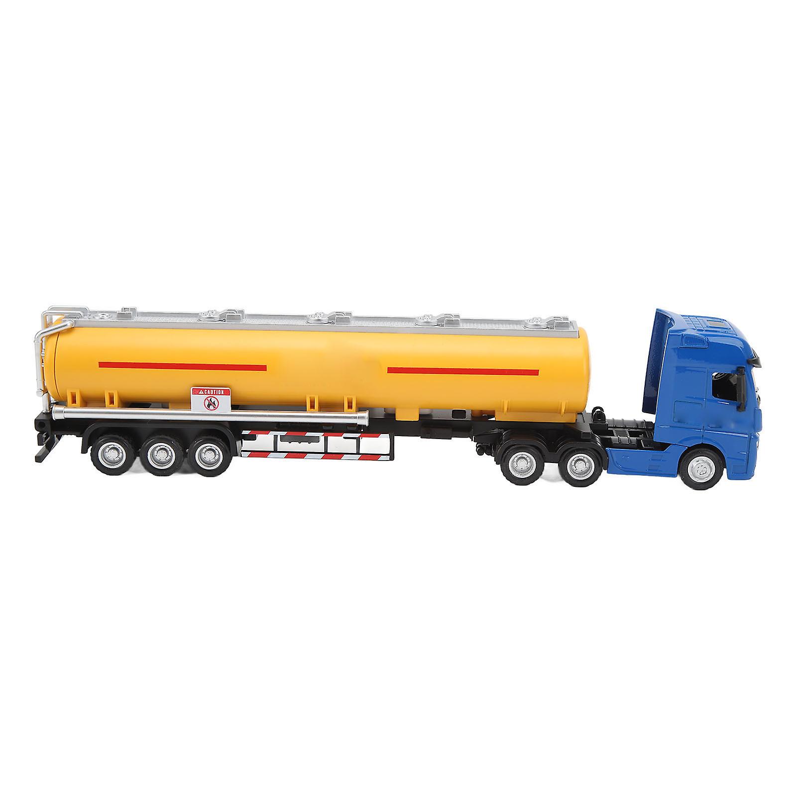 Oil Tanker Truck 1:50 Tractor Trailer Toy Transport Vehicles Truck ...