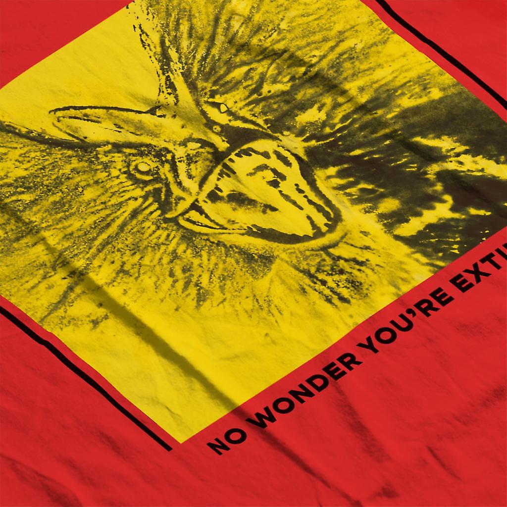 Jurassic Park Dilophosaurus No Wonder You Are Extinct Men's Varsity ...