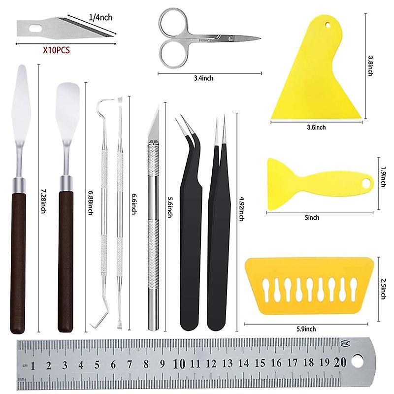 23pack Vinyl Process weeding Tool, Precision Process Tool Kit, Vinyl ...