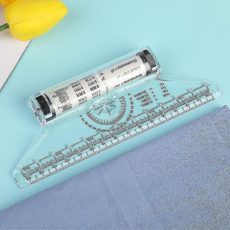30cm Rolling Parallel Ruler Professional Parallel Roller Ruler ...