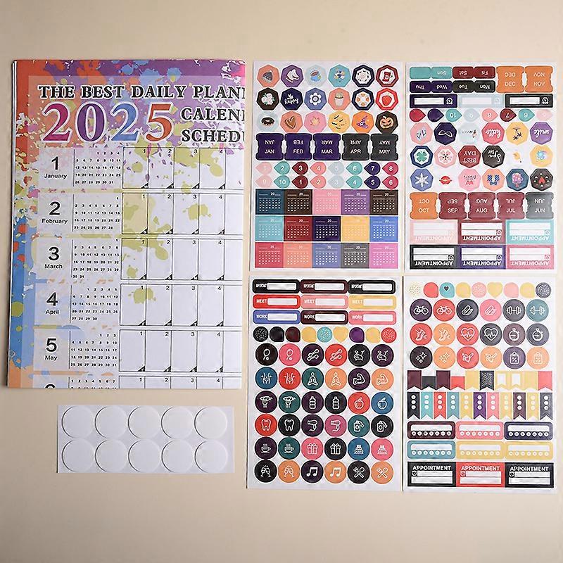 2025 Wall Planner, Wall Calendar 2025 Year Planner 2025 Yearly Wall ...