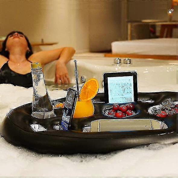 Inflatable Floating Drink And Snack Holder For Pools & Hot Tub | Fruugo UK