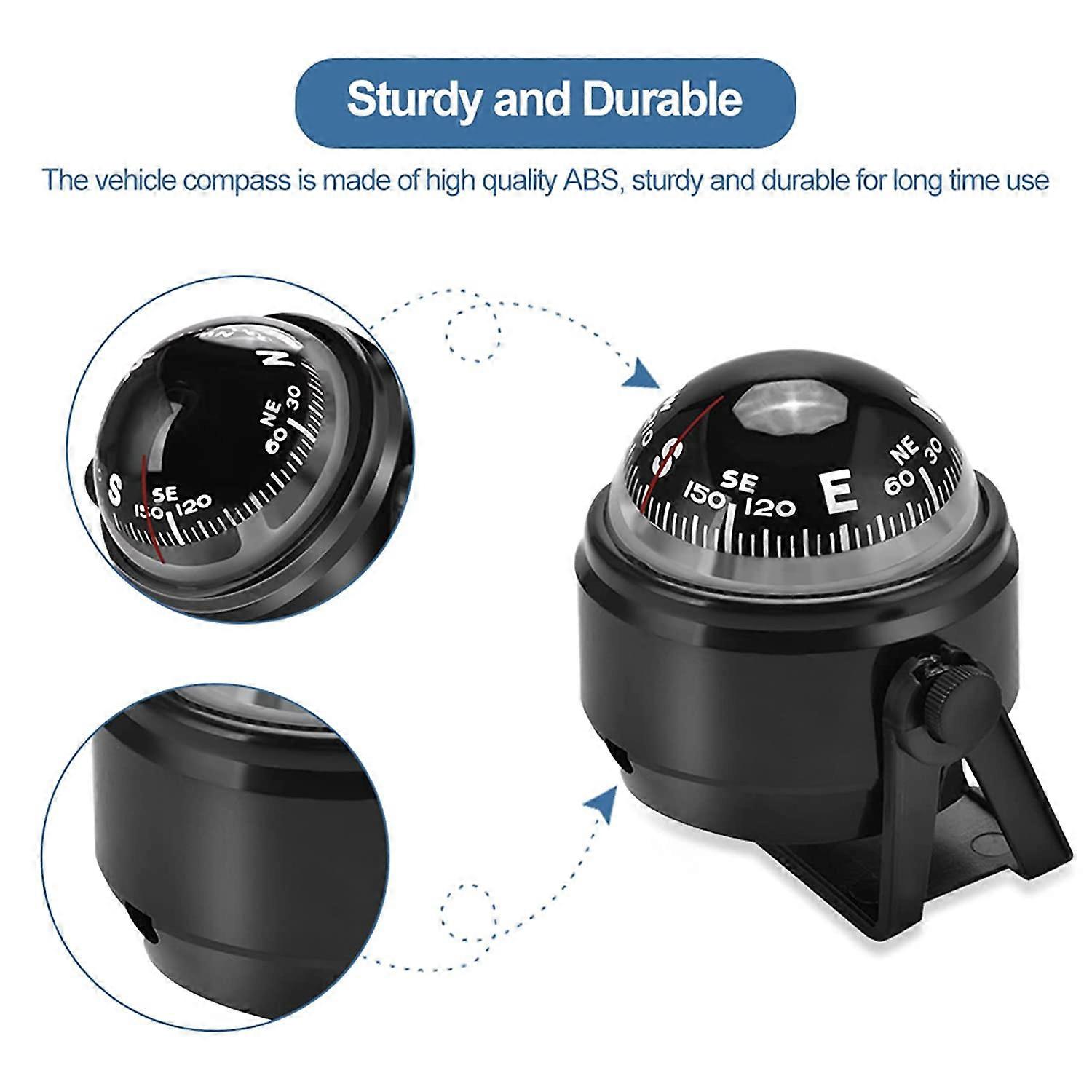 Compass, Electronic Digital Marine Compass with Night Vision Marine and ...