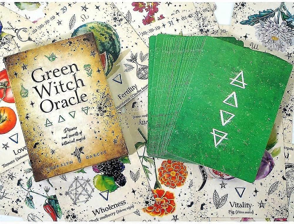 Green Witch Oracle Cards Tarot Cards Deck And Card Game Board Game ...