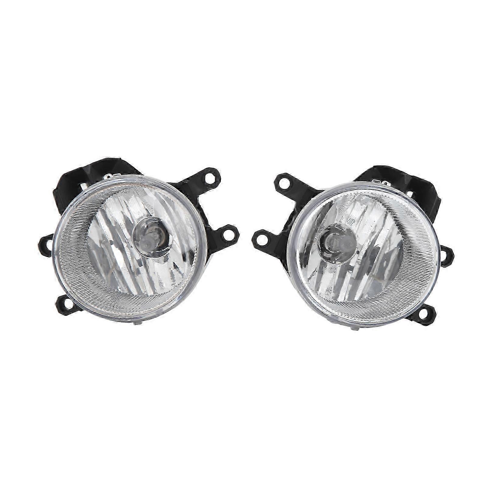 1pair Fog Lights Kit 81481 02340 Front Bumper Fog Lamp With Chrome ...