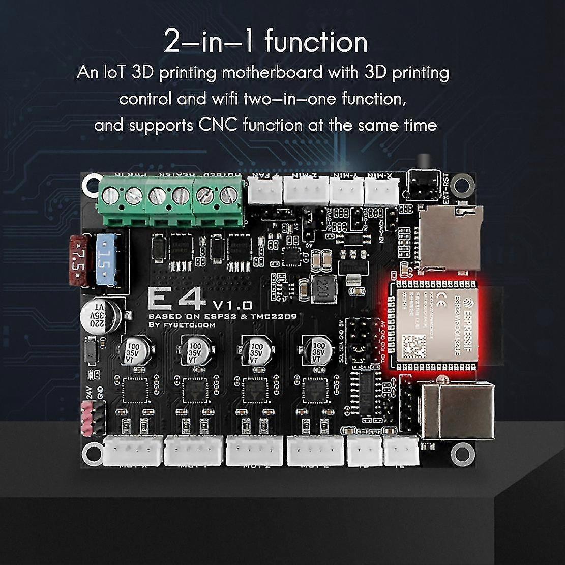 3d Printer Motherboard E4 V1.0 Esp32 Motherboard Control Board | Fruugo NO