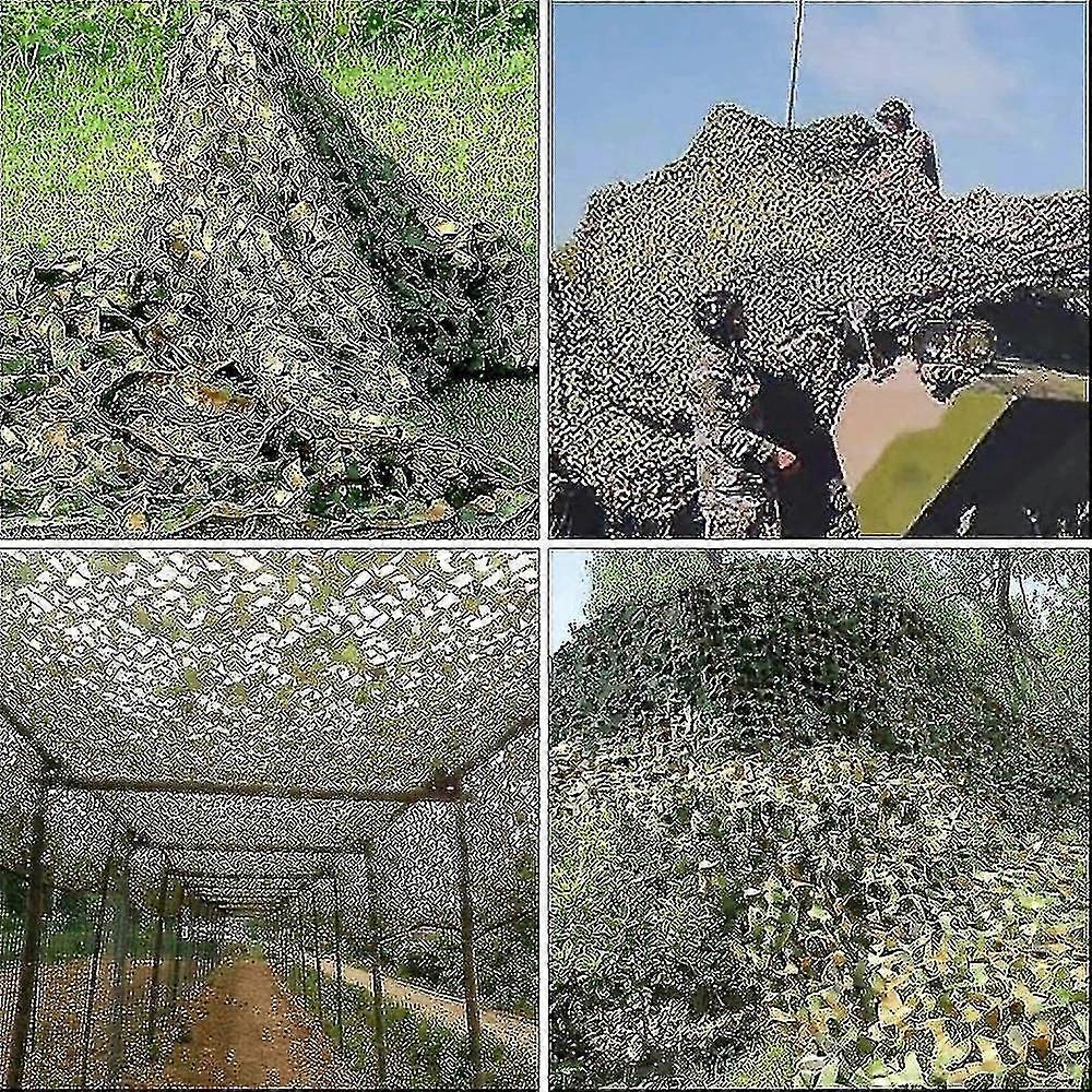 3x5m 3x8m 3x10m 4x5m Filet de camouflage renforcé Piscine Plage ...