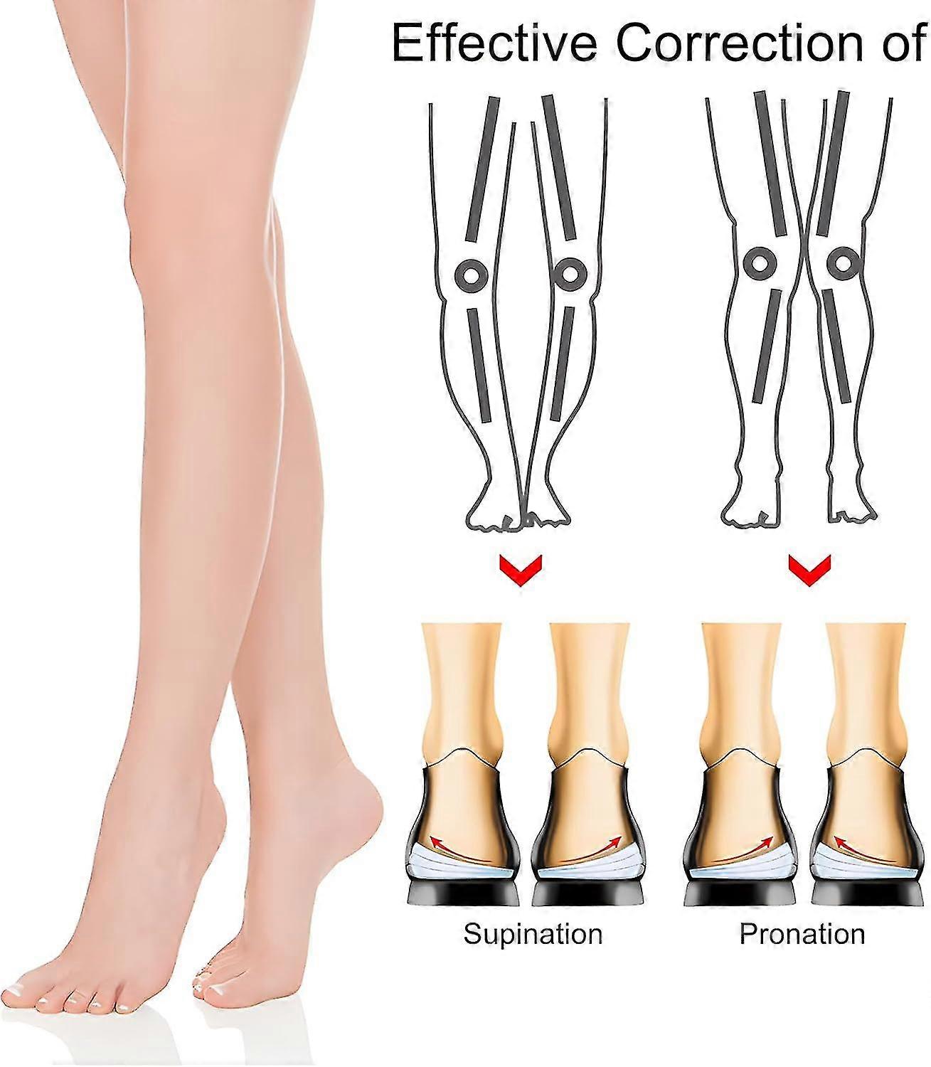 2/3 Layer Adjustable Orthopedic Heel Lift for Supination & Over ...