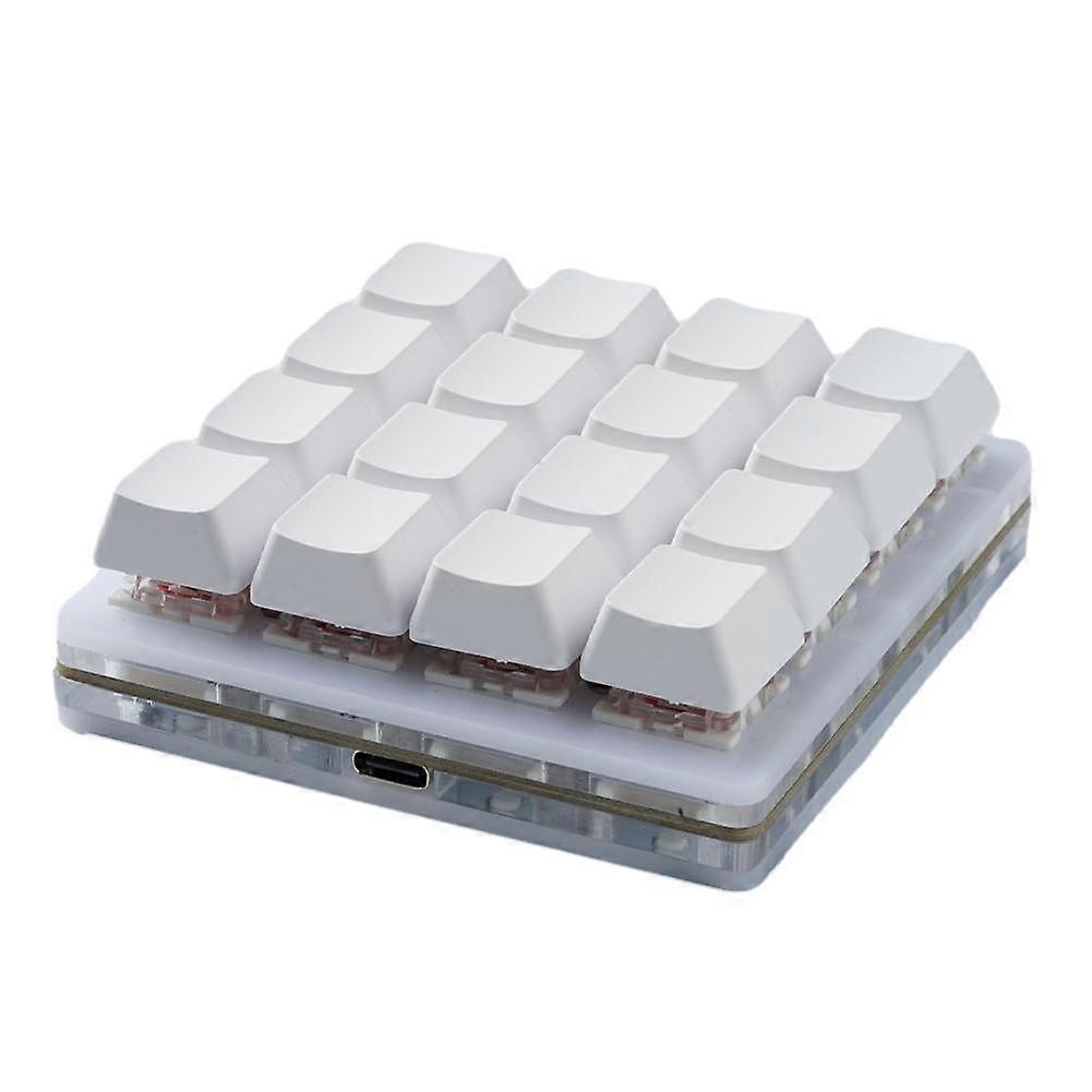 16-key Black Keypad Mechanical Keyboard Custom Shortcut Keys ...
