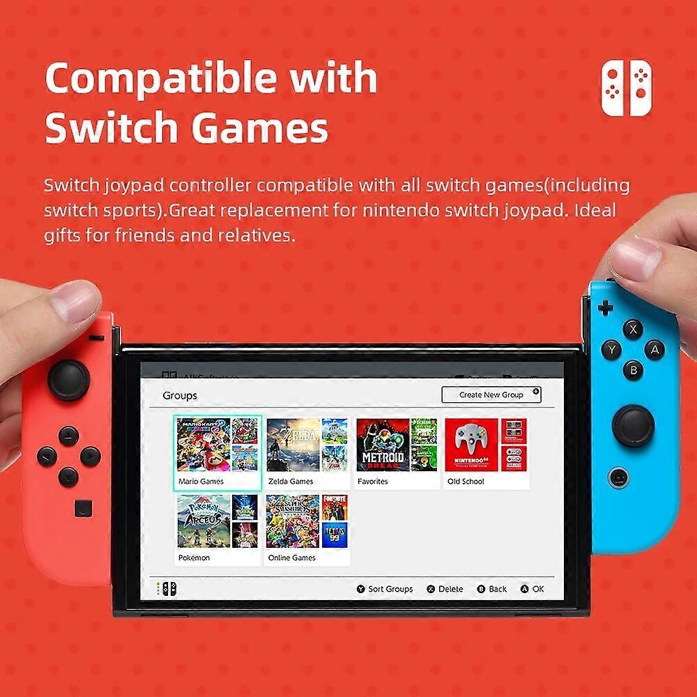 Joy Pad Switch Controller Joystick Gamepad 6 Axis Gyro Wireless Switch ...