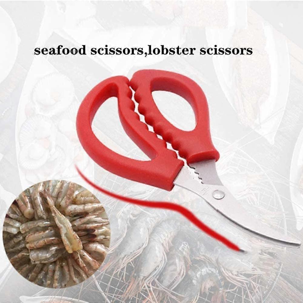 6 Pack Seafood Scissors Fish Crab Lobster Shrimp Crayfish Crawfish ...