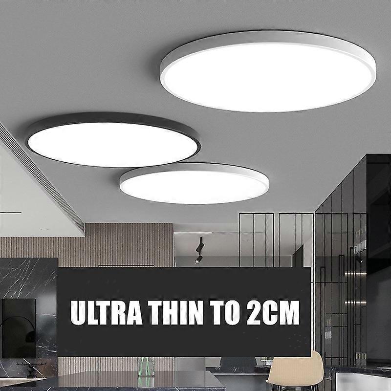 Ultra Thin LED Ceiling Lamps Stepless Dimmable Modern 20inch Ceiling ...