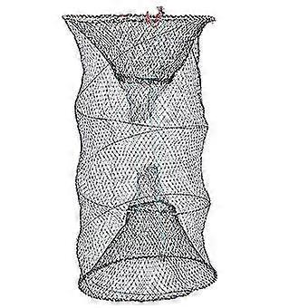 Folding Portable Fishing Net Bait Shrimp Cage Crab Lobster Trap Nets ...