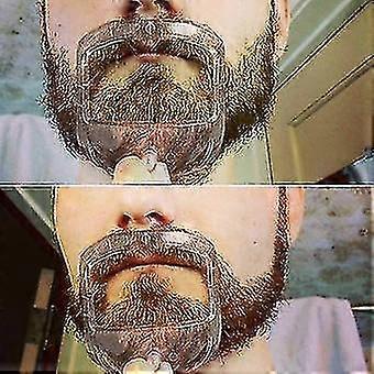 5 Sizes Goatee Shaving Template Beard Guide Shaper Beard Shaping ...