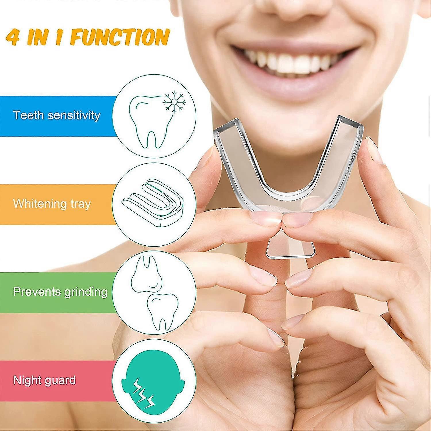 16 Pieces Dental Splint Set 15 Pieces Grinding Splint Aqualizer Bite ...