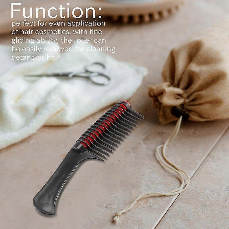 Hair Comb, Comb Roller, Detangling Roller Comb Integrated Hair Roller ...