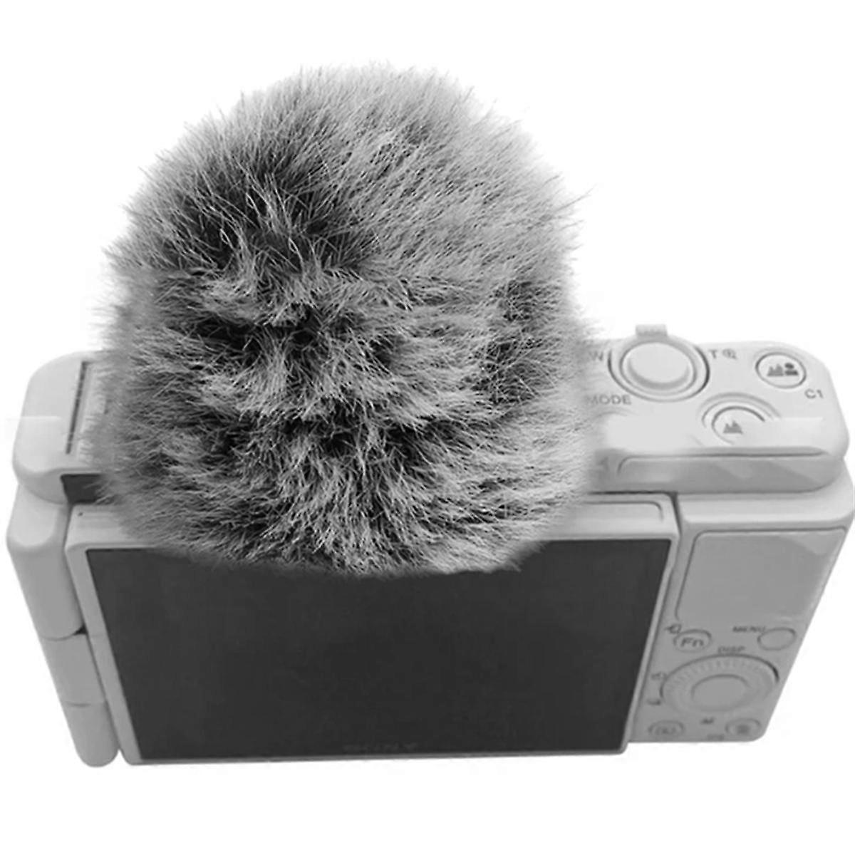 Windshield for ZV1 VLOG Mic Furry Windscreen Muff Wind Cover Perfect ...