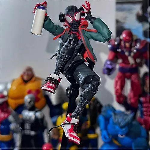Miles Morales Spider-Man Model Action Figure | Fruugo UK