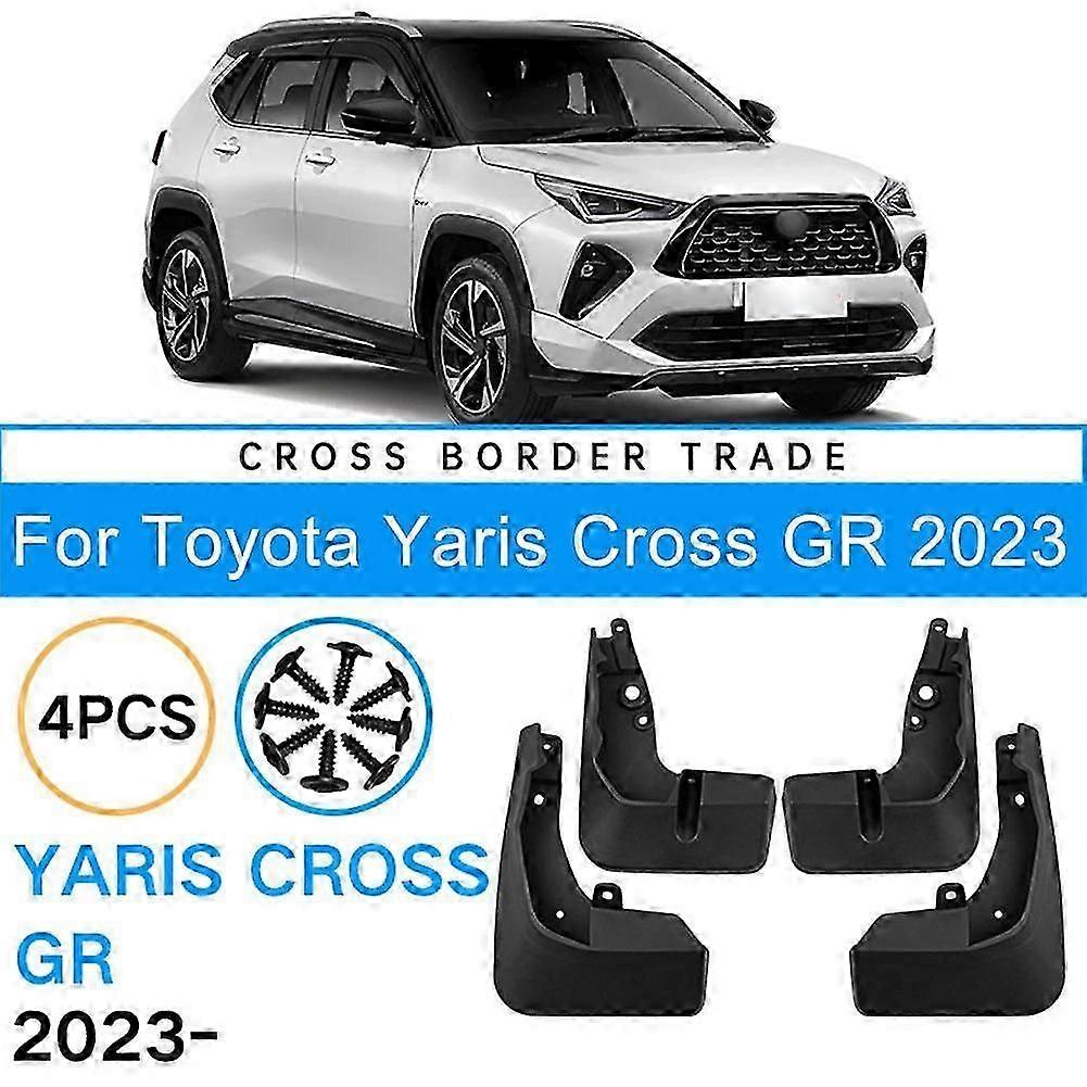 4pcs Mud Flap Flaps Splash Guards For Toyota Yaris Cross GR 2023 ...