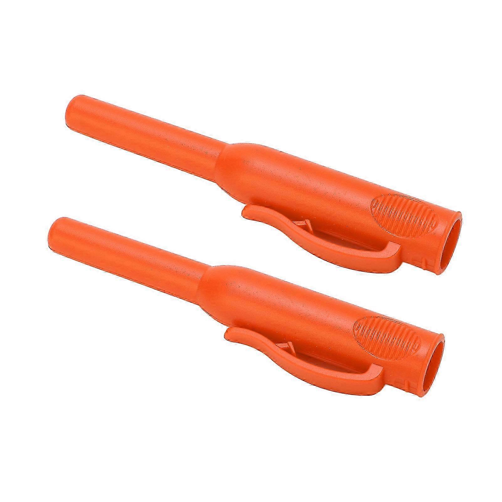 2Pcs Carpenter Pencil Cover Long Nose Deep Hole Woodworking Marker ...