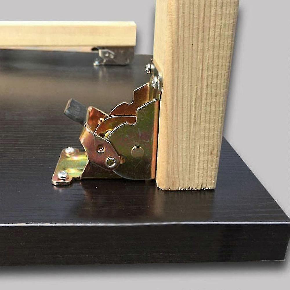 Self-locking Table Leg Brackets with 90-Degree Folding Hinges for ...