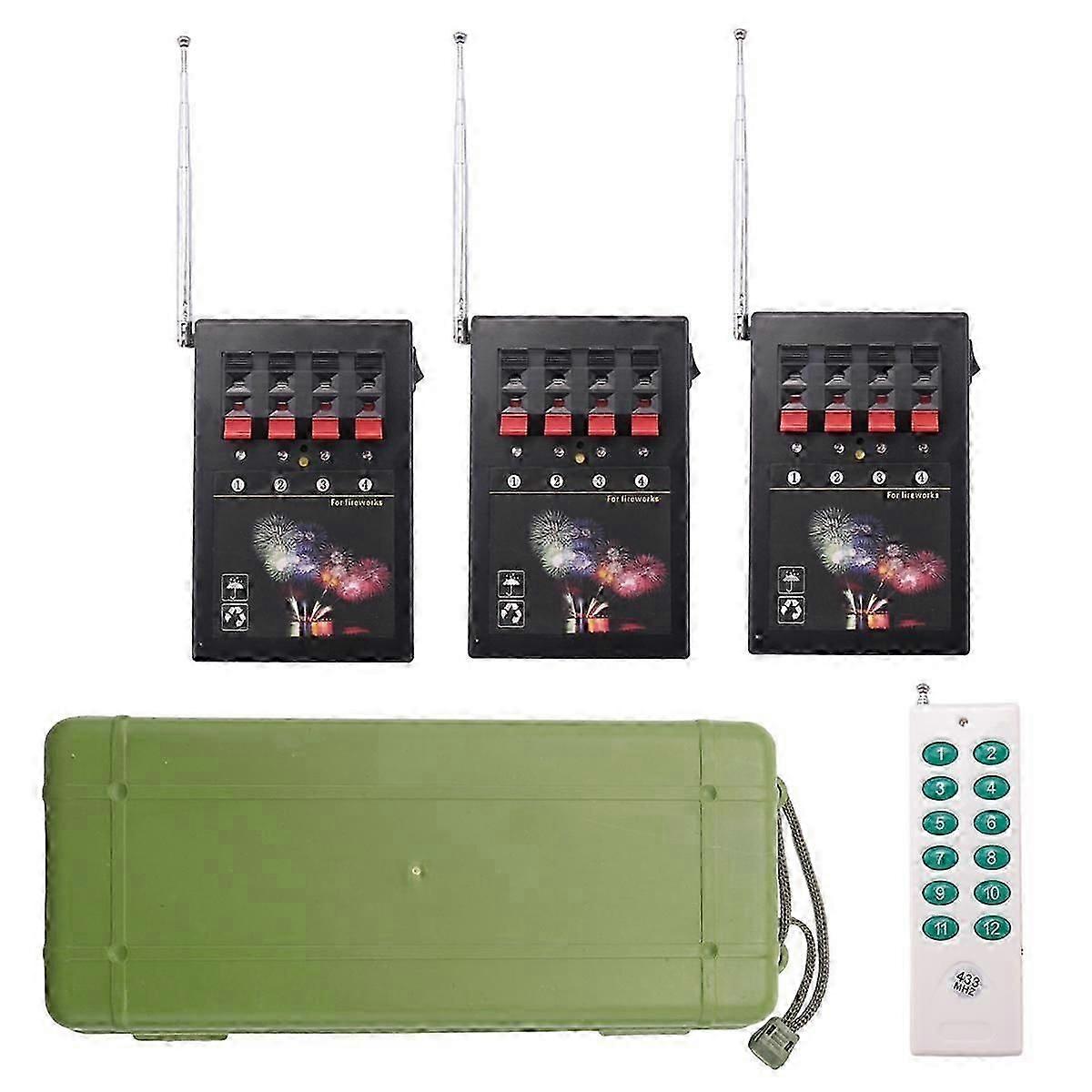 Firing System Machine 12 Cue Channel Cold Pyro Pyrotechnic Display Fuse ...