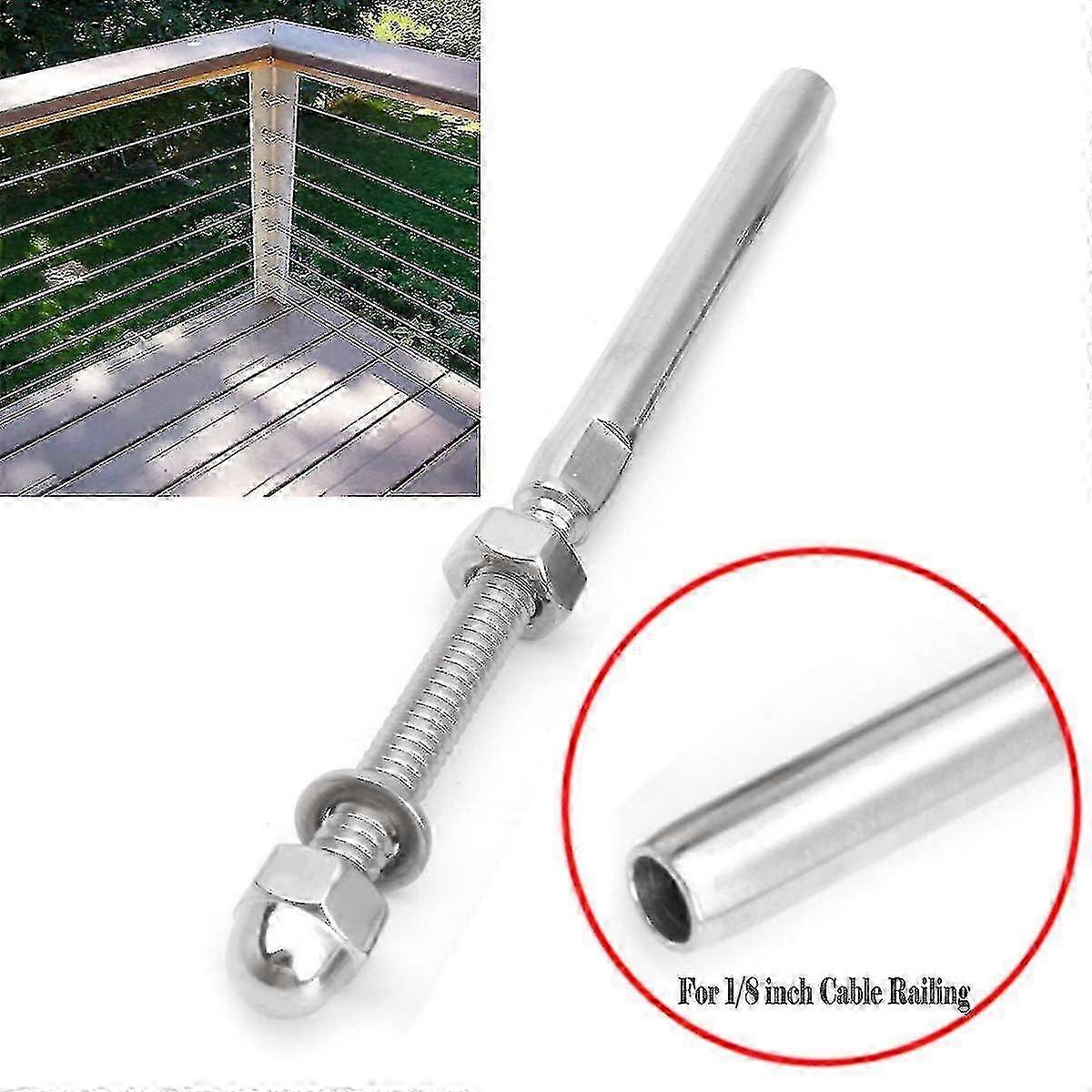 Pedal Ball End Fitting Kit for Stainless Steel Cable Railing 0.32cm ...
