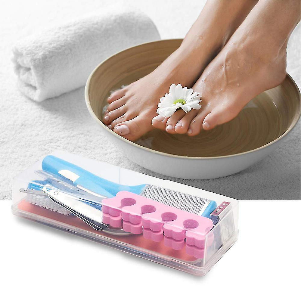 Professional Pedicure Tools Set Foot Care Kit Stainless Steel Foot Rasp Foot Dead Skin Remover ...